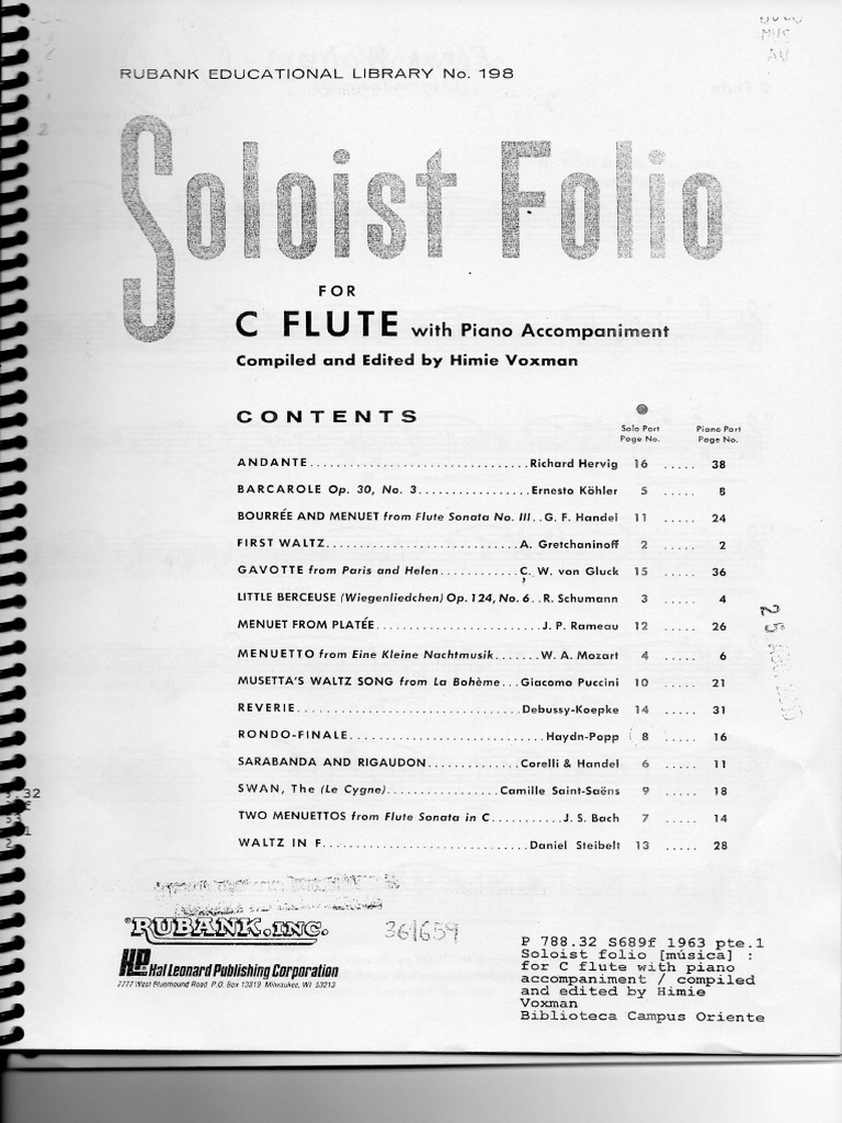 Soloist Folio | PDF