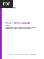 Passport Application Guidance for Brits Abroad | PDF | Relationships ...