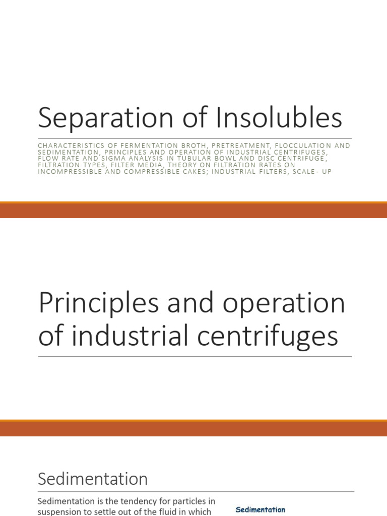 12-Characteristics of Fermentation Broth, Pretreatment, Flocculation ...
