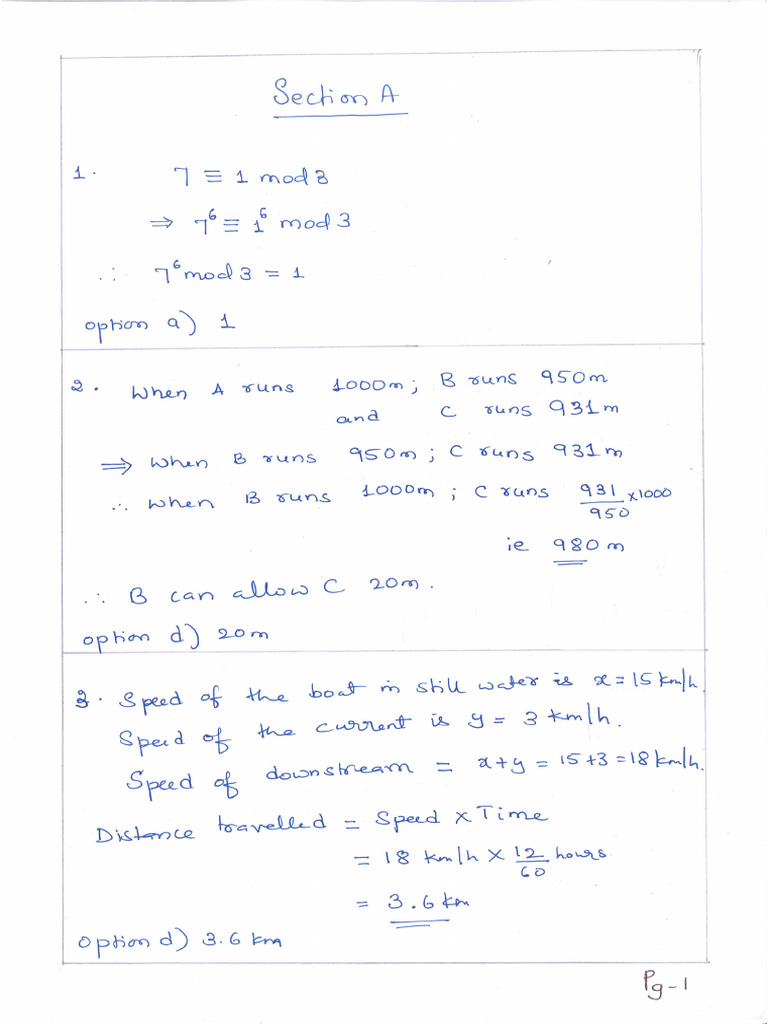 Class Xii Applied Maths Set 1 MS | PDF