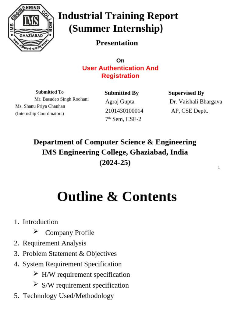 Internship Agraj Cse2 | PDF | Password | Computer Security