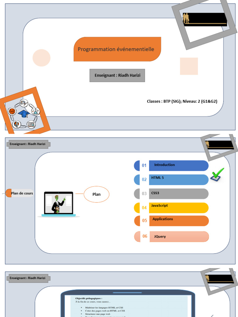 Introduction à HTML5 et CSS3 | PDF | Langage de balisage | Html