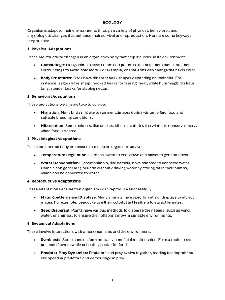 Bsse Ecology | PDF | Food Web | Foods