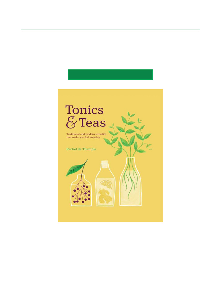 Examine Tonics & Teas One-Click Download | PDF