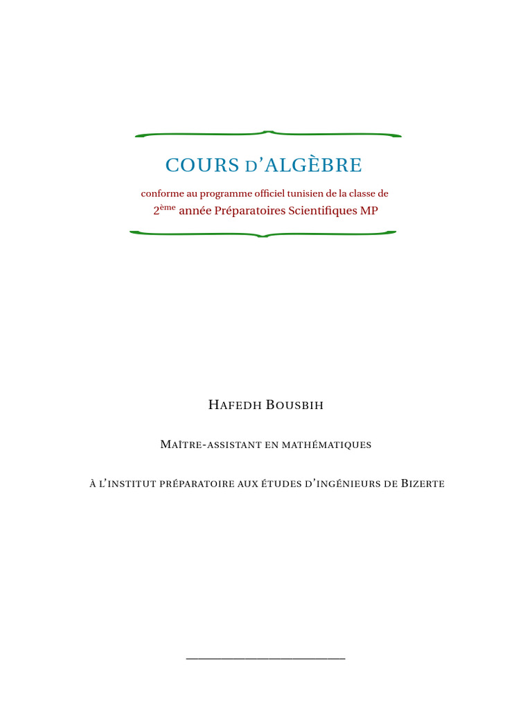 Espaces Préhilbertiens Réels | PDF | Espace euclidien | Scalaire ...