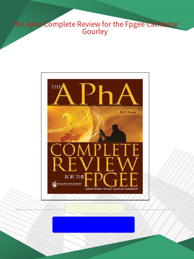The Apha Complete Review For The Fpgee Catherine Gourley - The Ebook Is ...