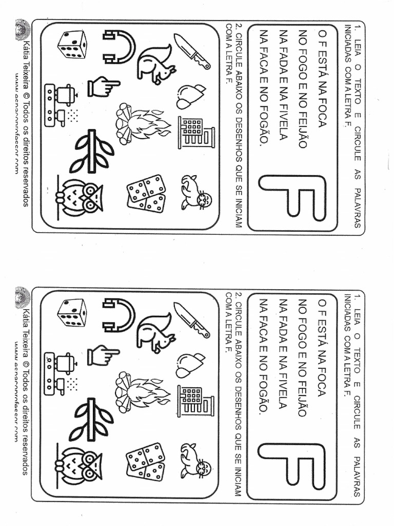 Letra F | PDF
