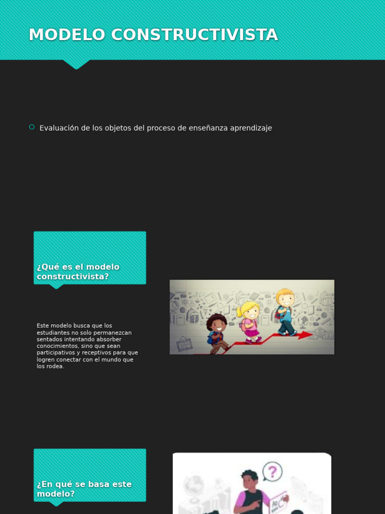 Modelo Constructivista | PDF | Constructivismo (filosofía de la educación) | Enseñando