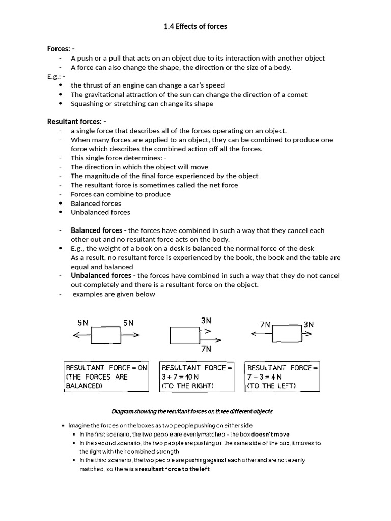 Understanding Forces and Motion | PDF