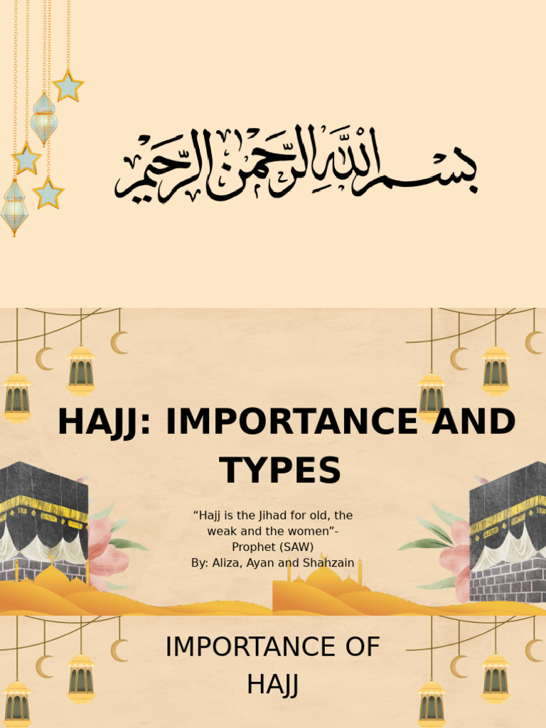 HAJJ | PDF