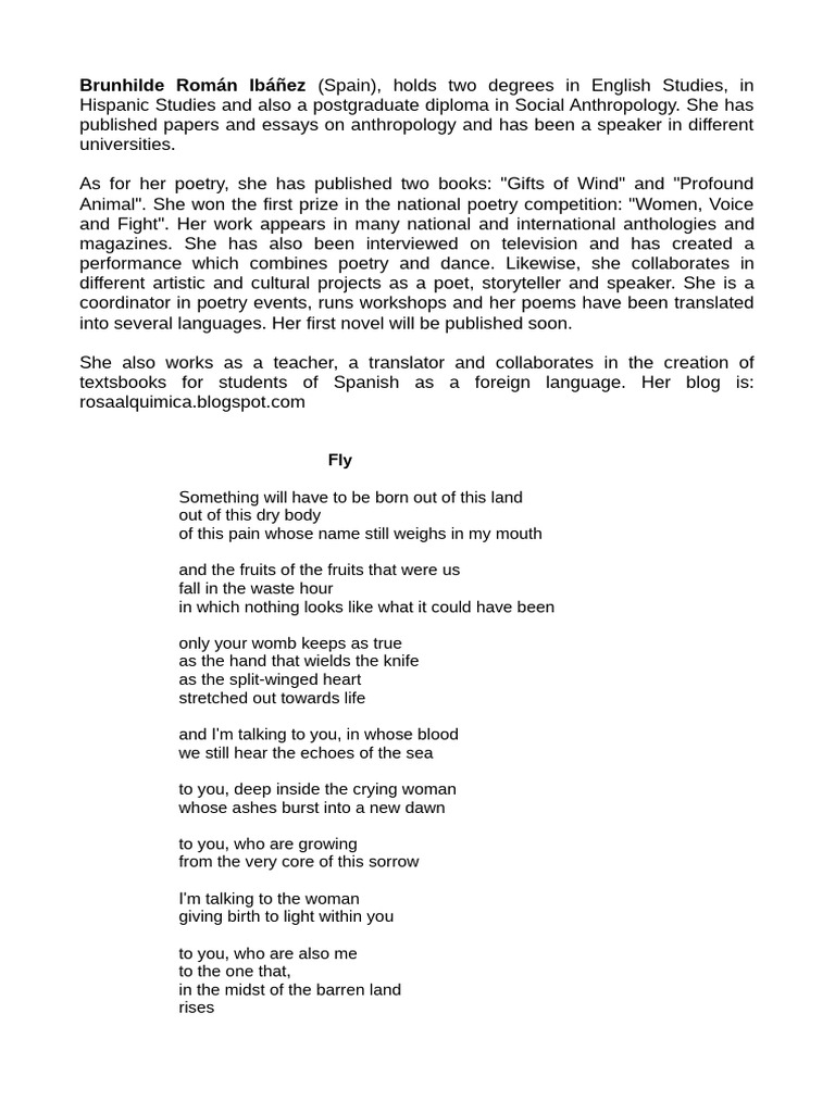 Bilingual Poetry: Life and Emotion | PDF