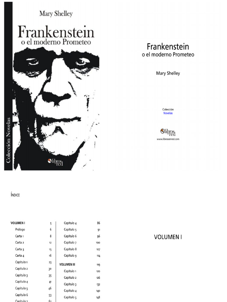 Libro Frankenstein | PDF