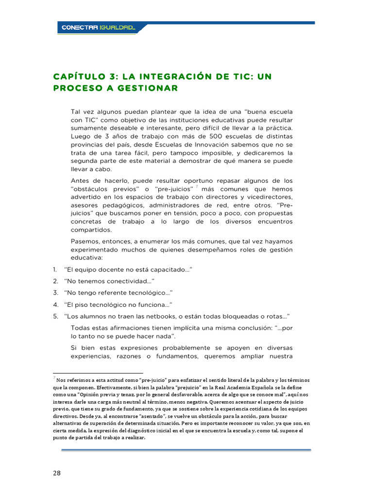 Campopiano R. Et Al. 2015. Cap. 3 La Integracion de TIC - Un Proceso A ...