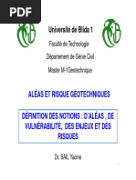 Gestion Des Risques Et Catastrophes | PDF | Inondation | Risque