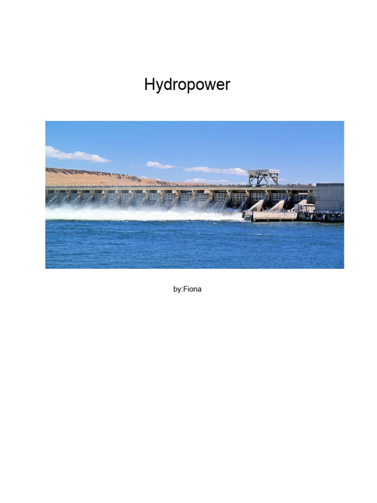Benefits of Hydropower Energy | PDF | Hydroelectricity | Reservoir