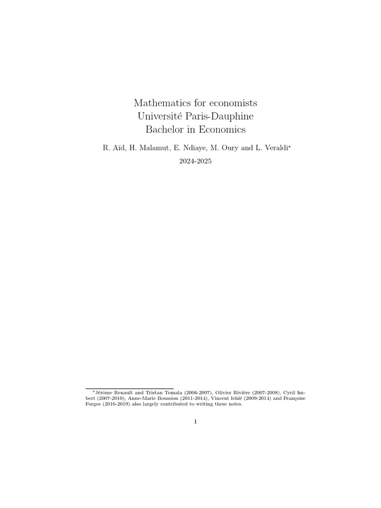 Chap1 (Version 2024) English | PDF | Mathematical Logic | Mathematical Concepts