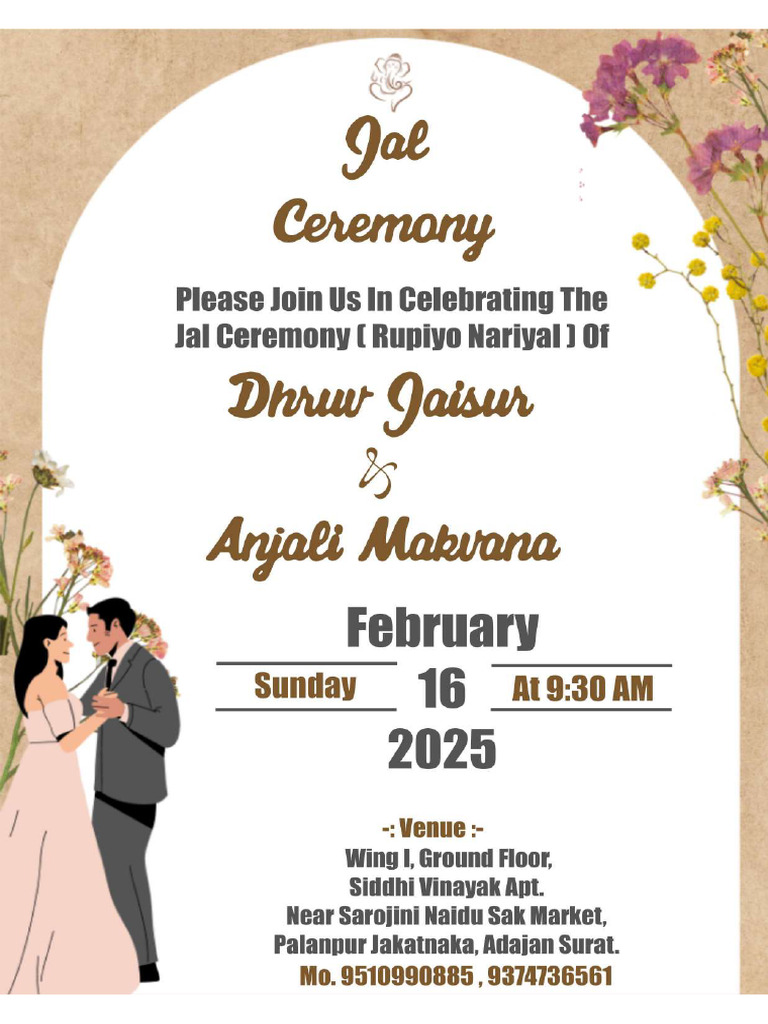 Dhruv Jal Ceremony | PDF