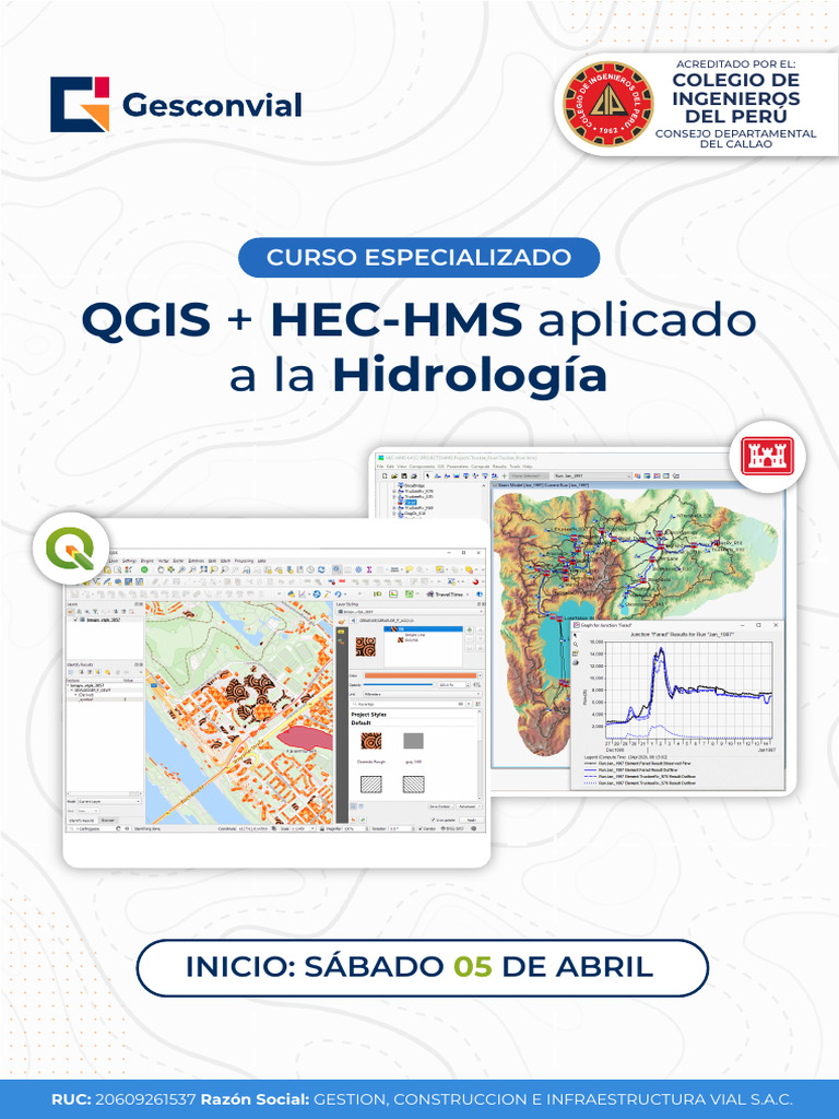 Temario - QGIS + HEC-HMS Aplicado A La Hidrología | PDF | Sistema de ...