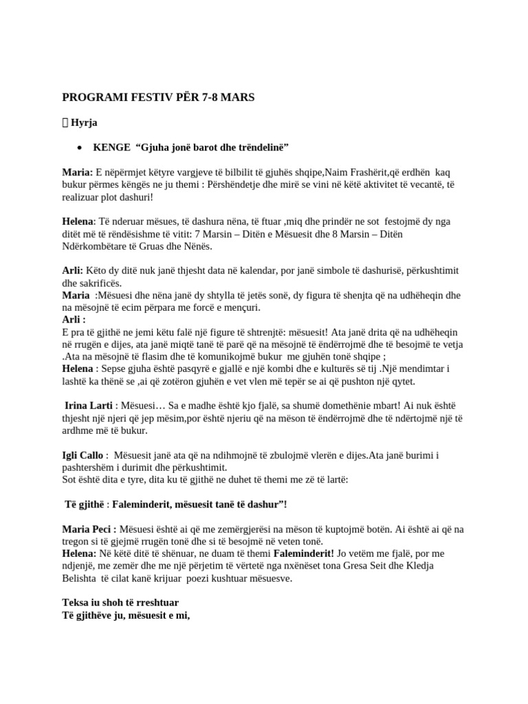 7-8 Marsi 2025 | PDF