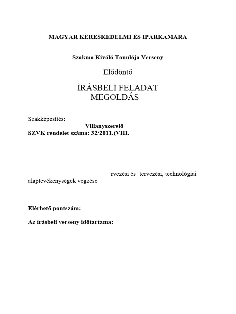 Megoldás 2015 | PDF