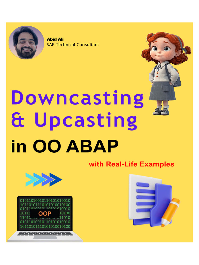 Upcasting in OO ABAP | PDF