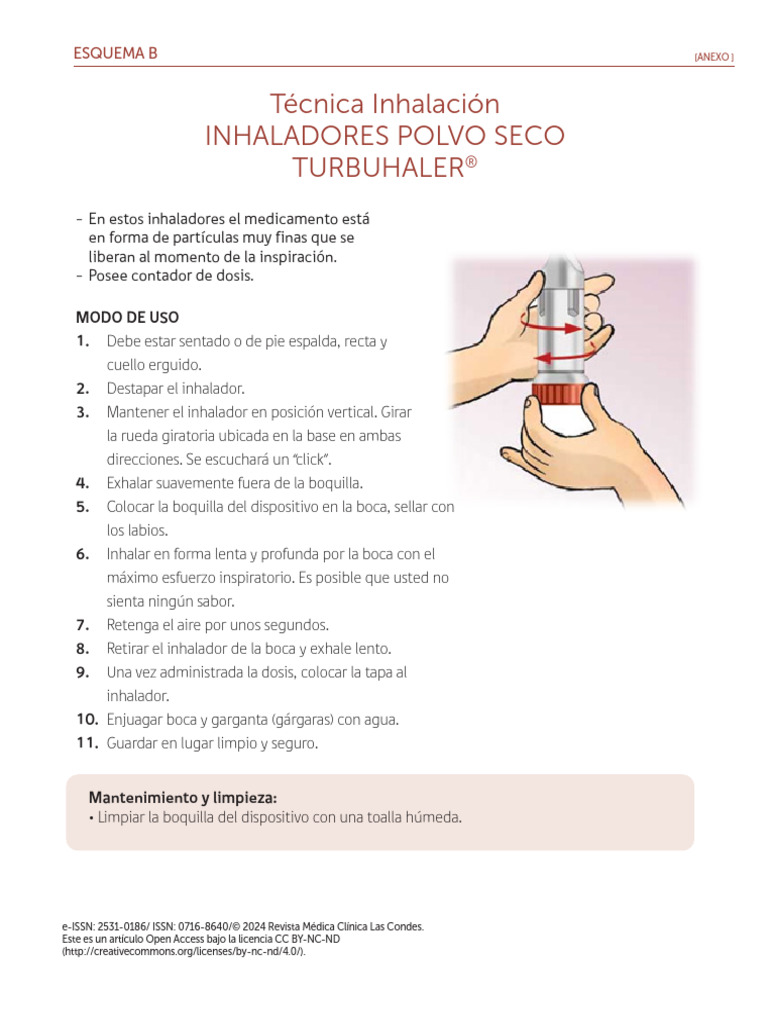 Tipos de Inhaladores Buena Graficos Convihaler | PDF