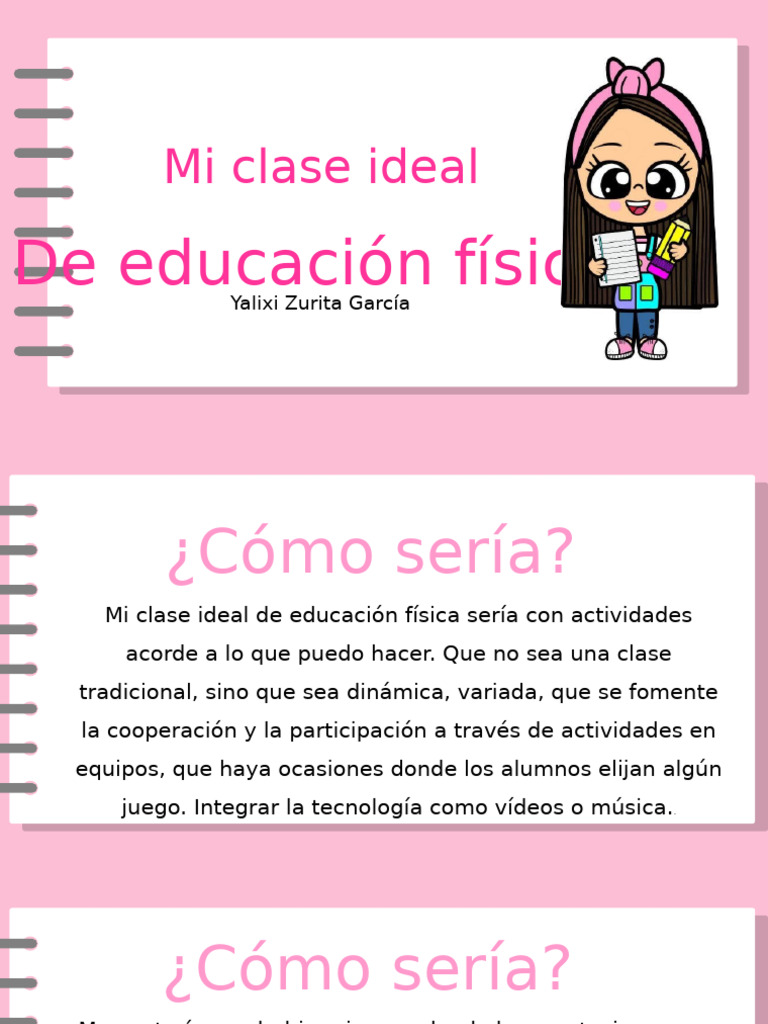 Clase Ideal de Educación Física Dinámica | PDF