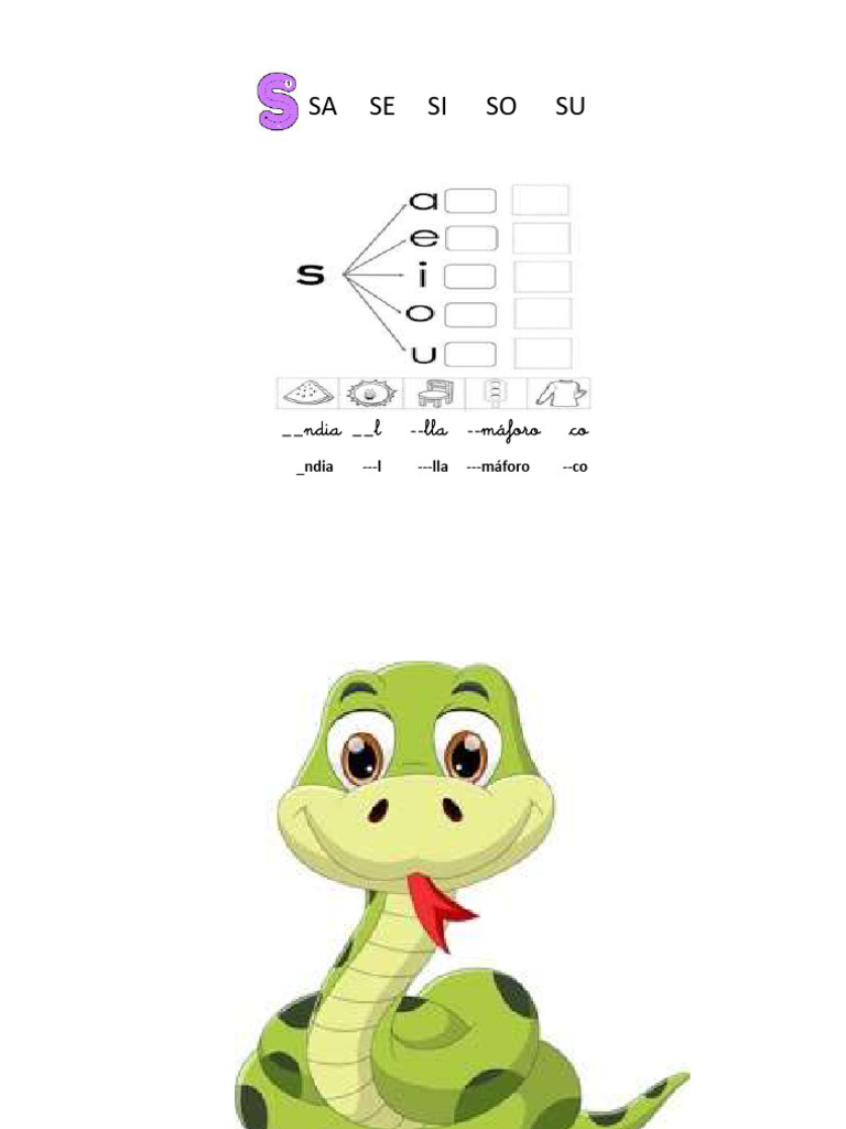 Sa Se Si So Su | PDF