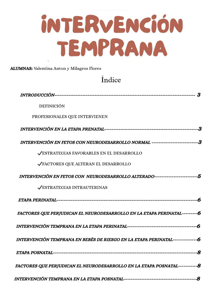 Informe - Tp2 Neurodesarrollo - 20241111 - 093940 - 0000 | PDF | El embarazo | Feto