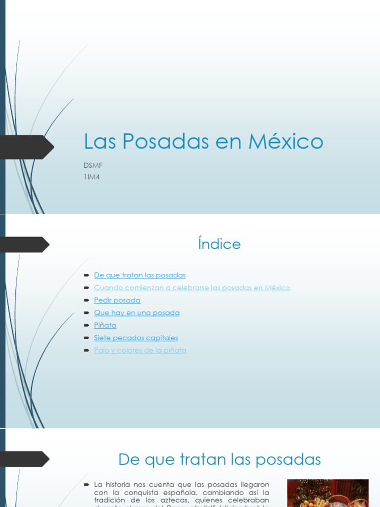 Tradición de las Posadas en México | PDF