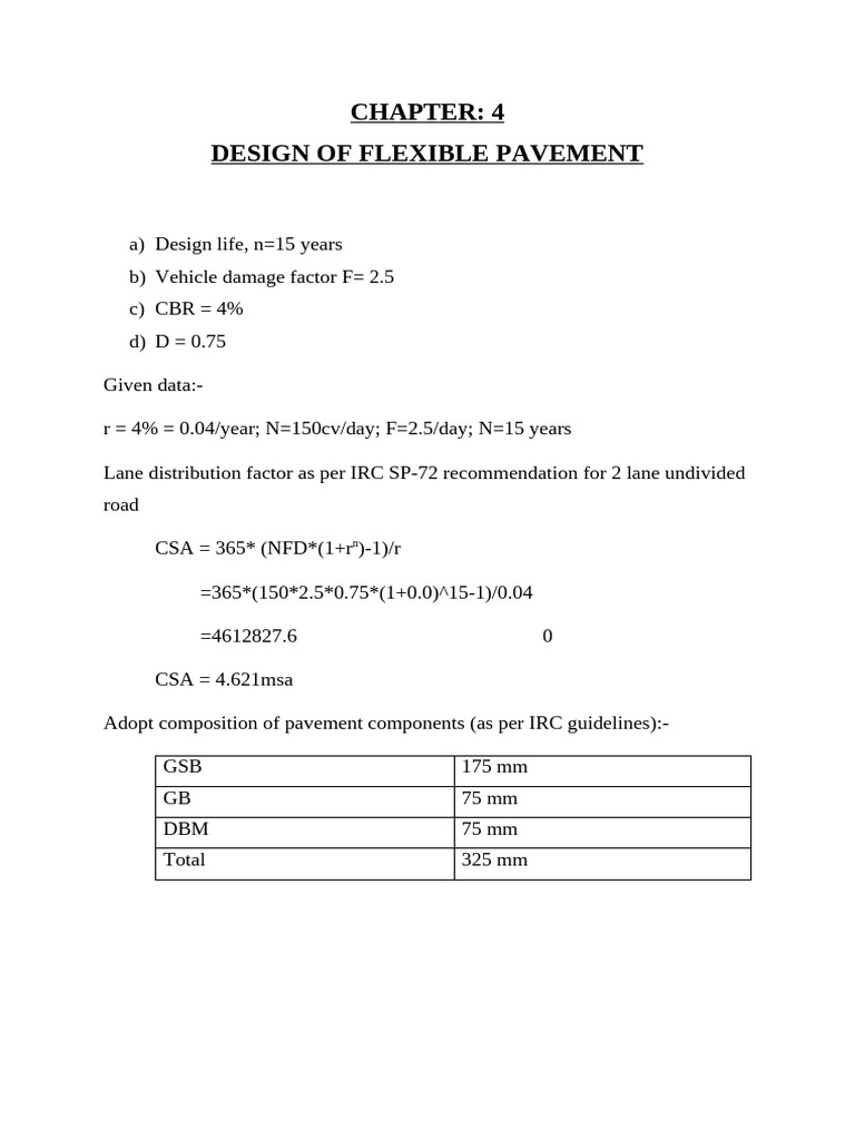 Pavement Design | PDF