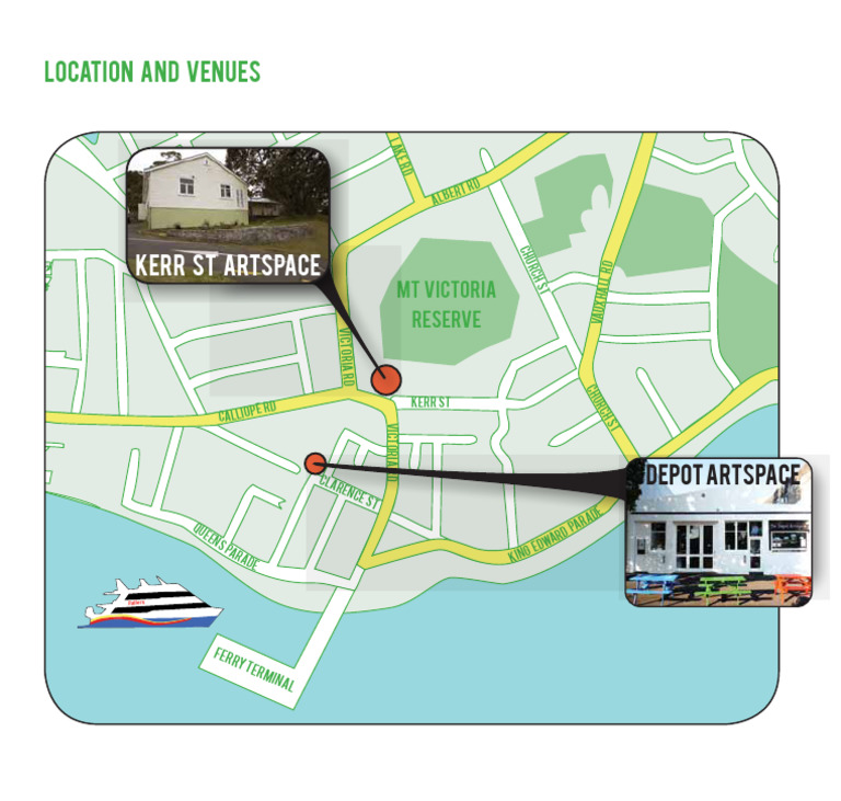 Kerr St and Depot Artspace Locations | PDF