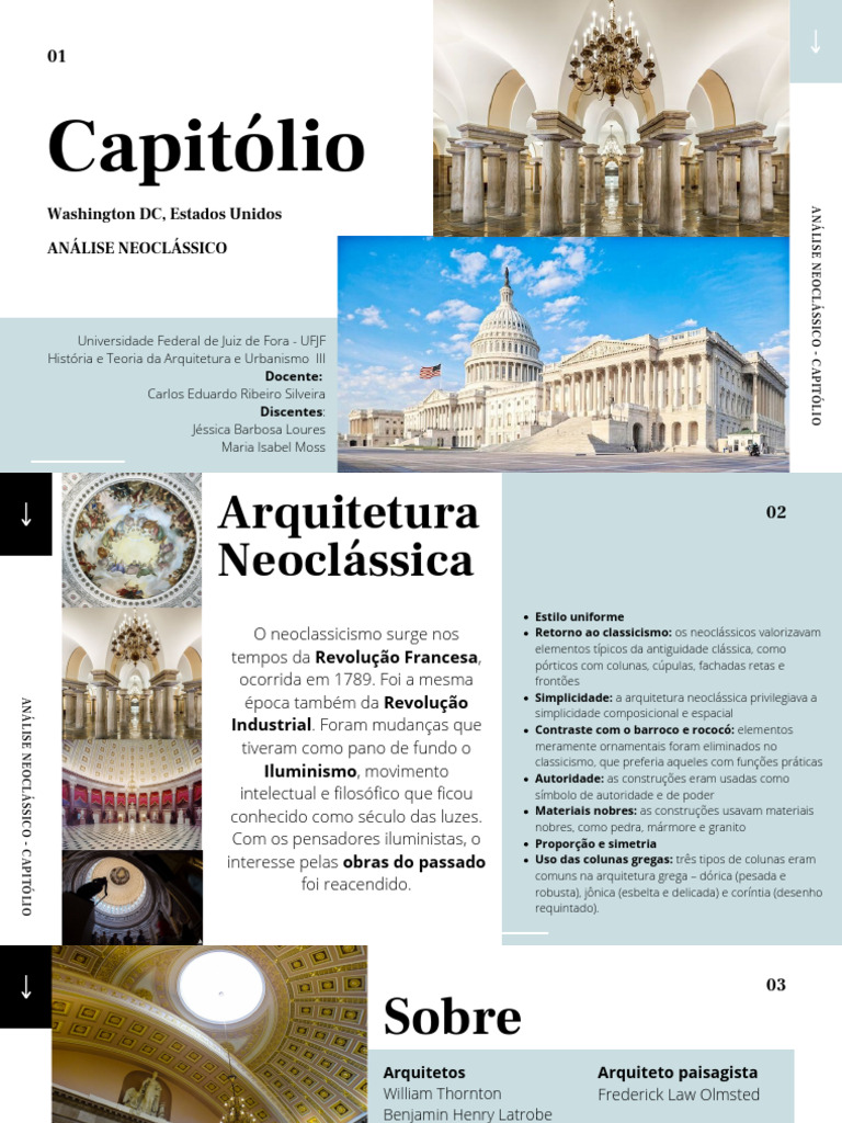 Análise da Arquitetura Neoclássica do Capitólio | PDF | Capitólio dos ...