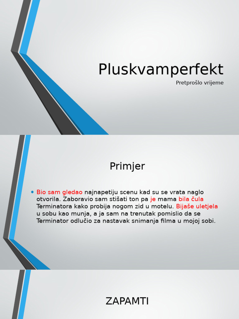 Pluskvamperfekt 18 2 | PDF
