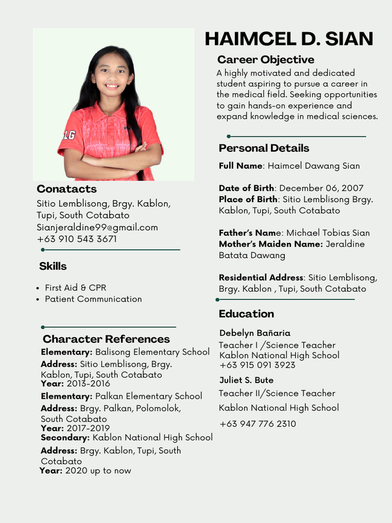 Kablon National High School Profile | PDF