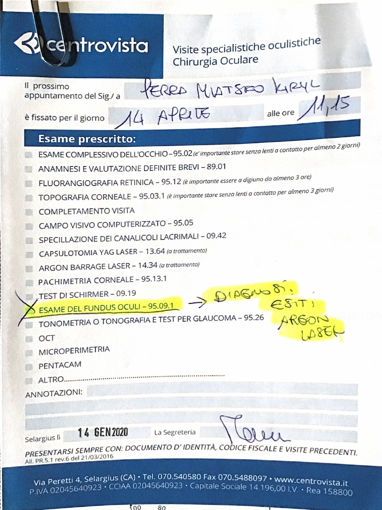 Referto Gennaio 2020 | PDF