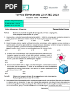 Torneo LIMATEJ 2026 - Secundaria | PDF