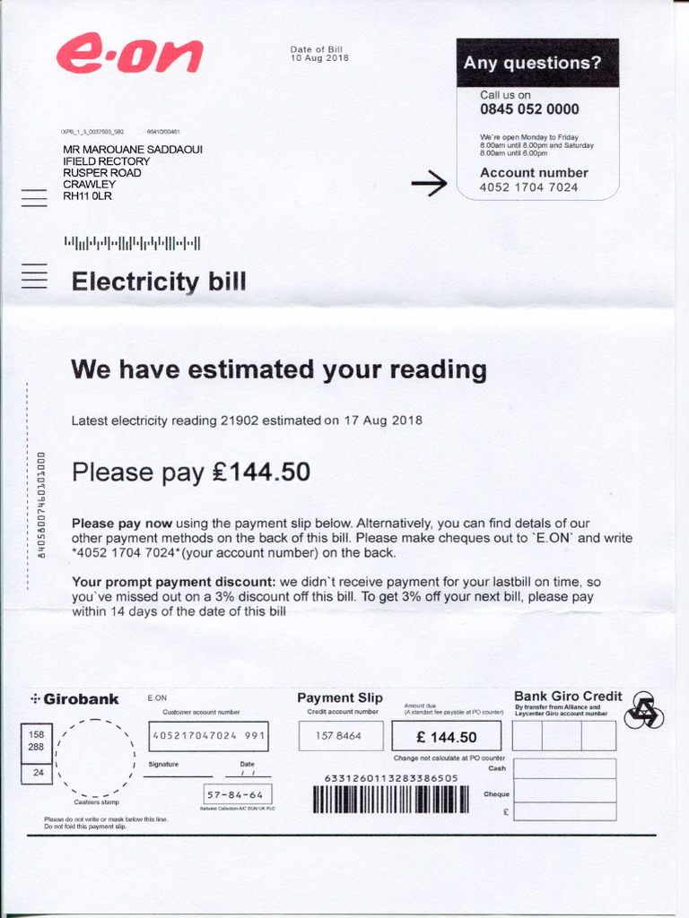 SXCV 1xdx Dbill Eon | PDF