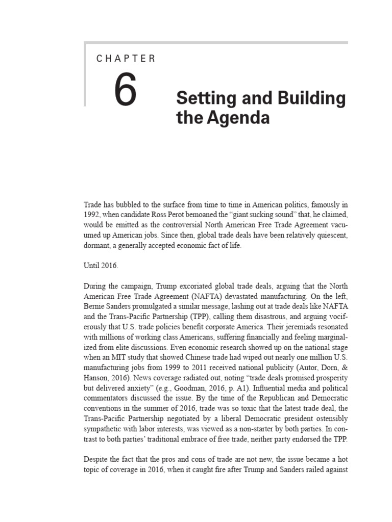 Perloff: Agenda Setting & Building | PDF