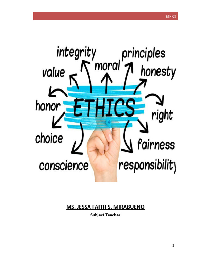 Understanding Ethics and Its Importance | PDF | Morality | Motivation