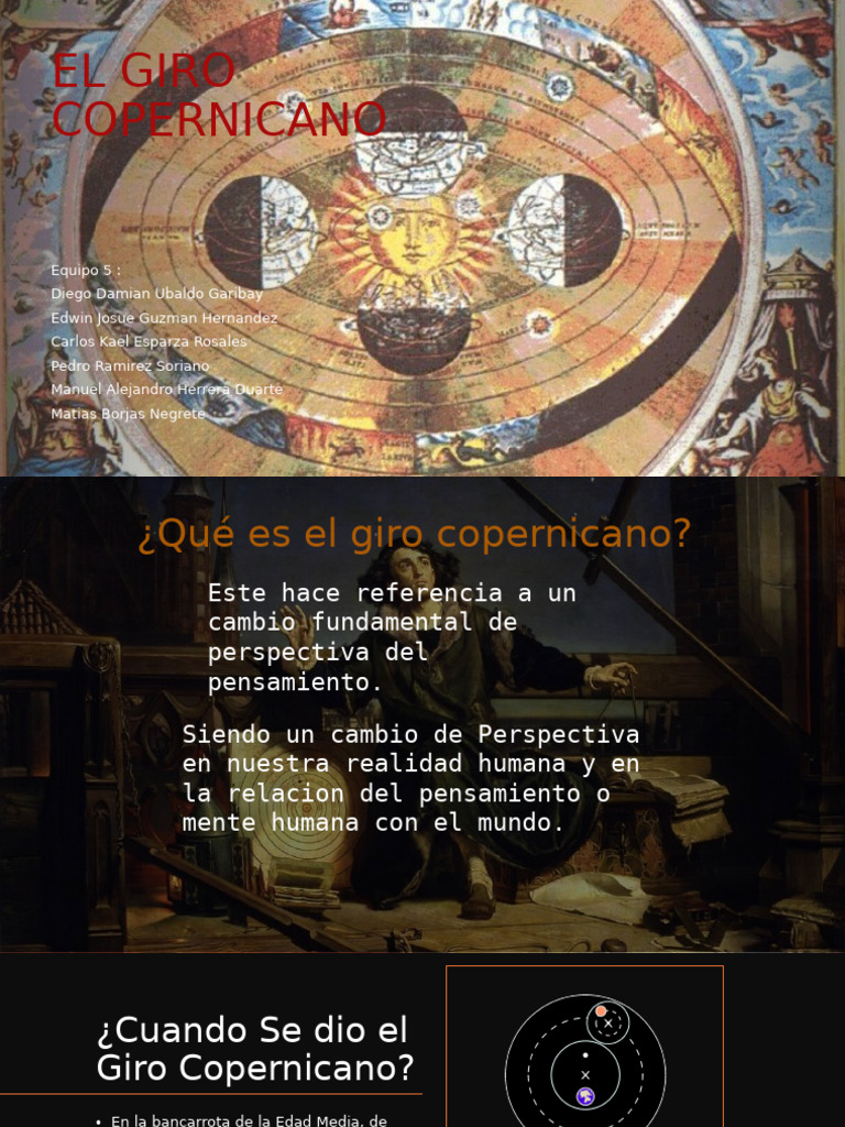 El Giro Copernicano en la Ciencia | PDF | Heliocentrismo | Nicolás ...