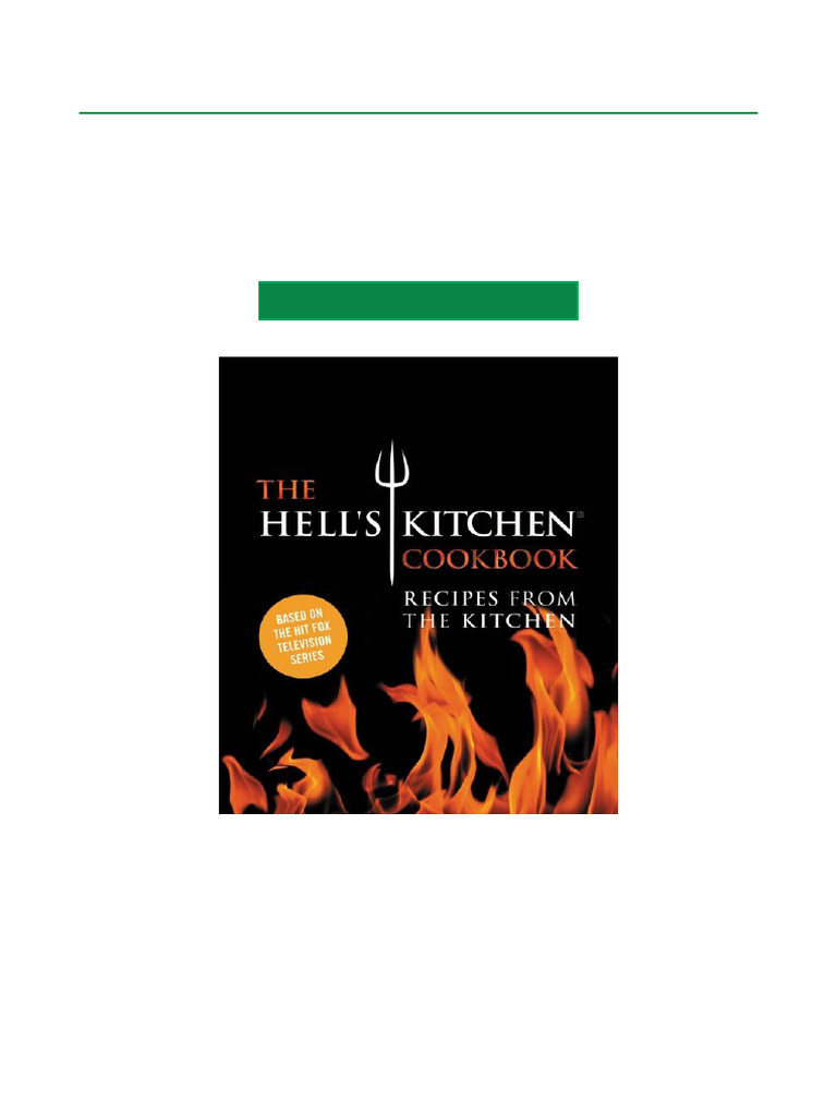 Fan Favorite The Hell's Kitchen Cookbook Recipes From The Kitchen ...