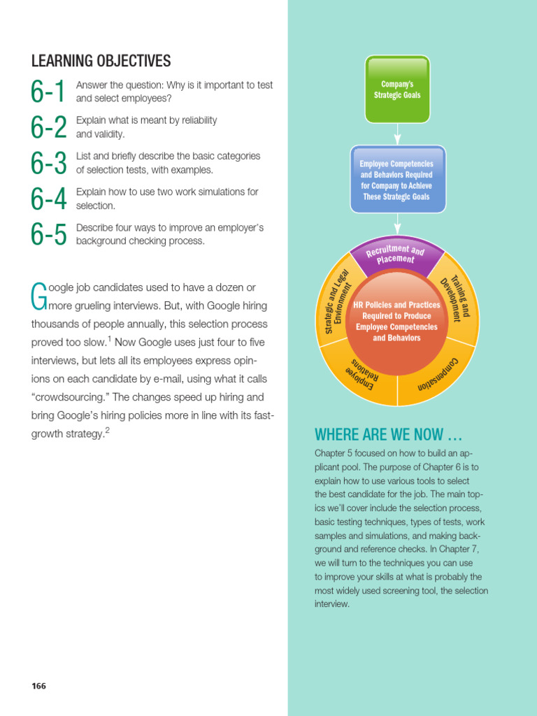 Employee Testing & Selection | PDF | Validity (Statistics) | Employment