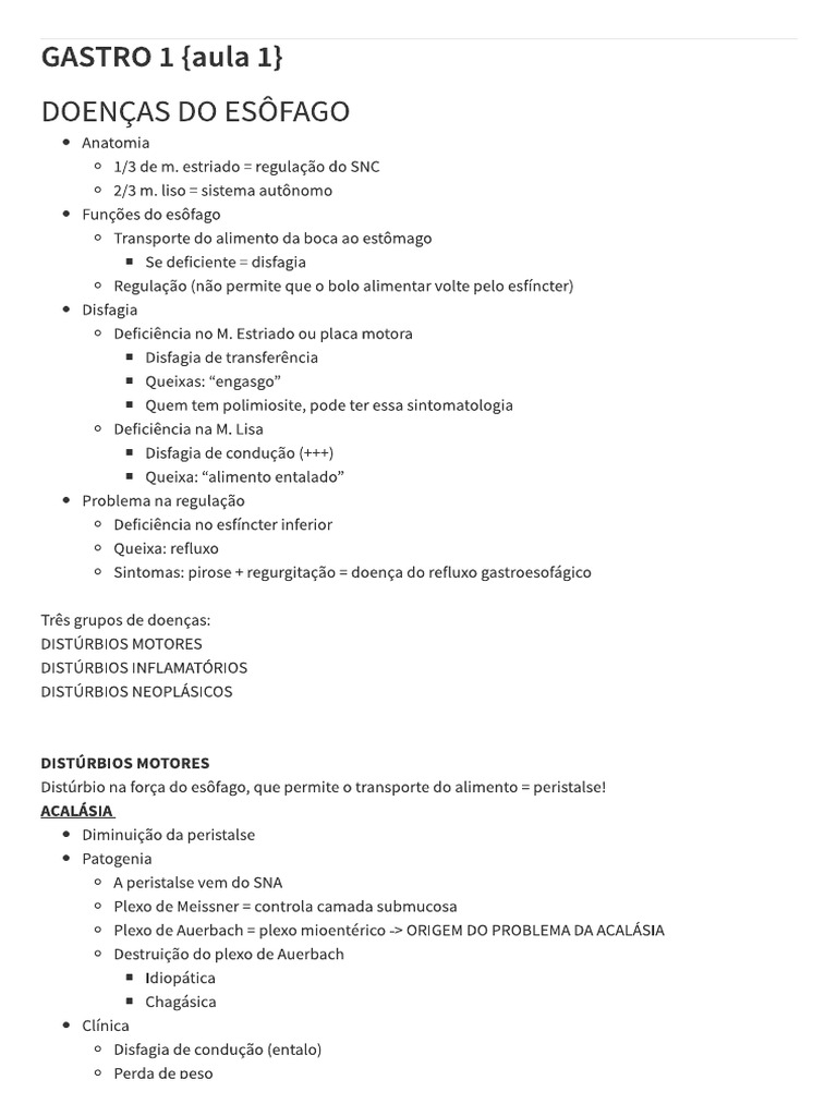 Gastro 1 | PDF