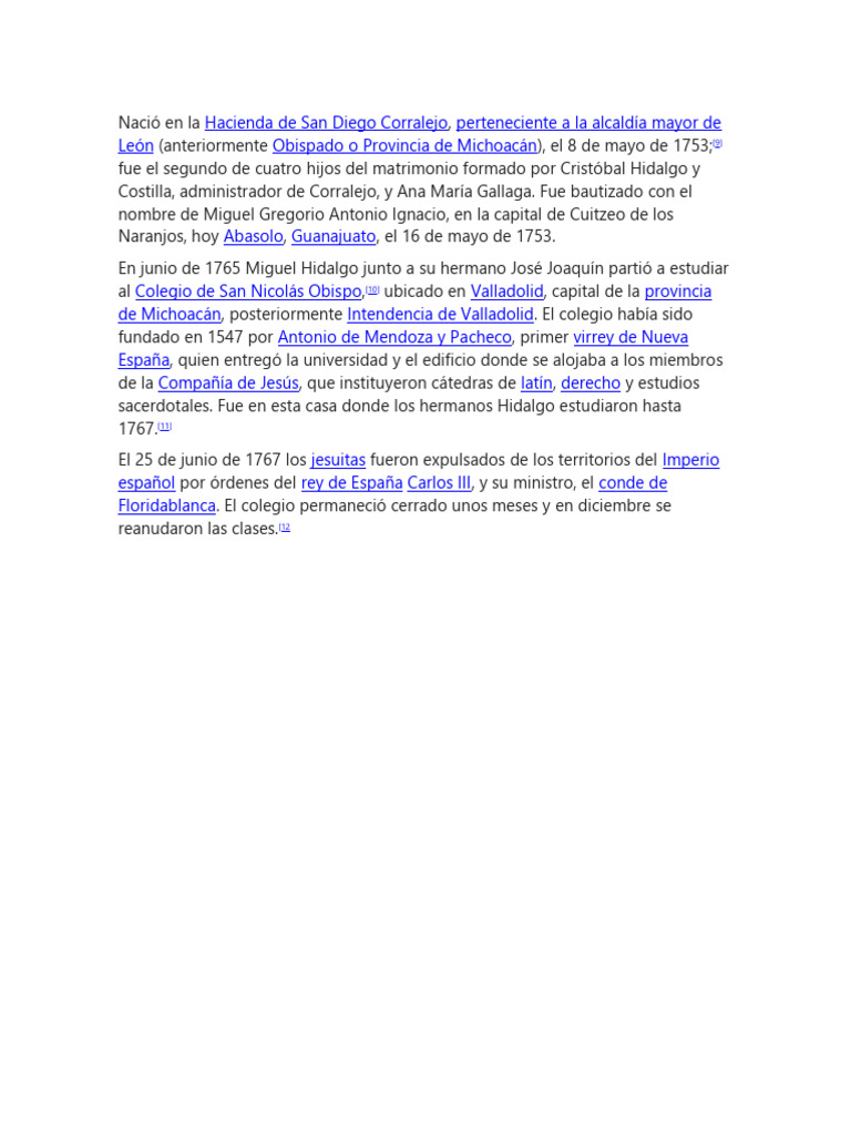 Hidalgo | PDF