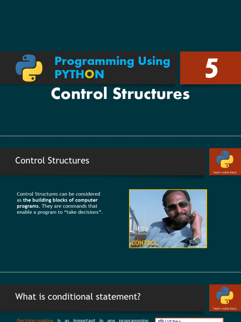 Class 05 Conditinal Statements (If - Elif - Else) | PDF | Control Flow | Computer Engineering