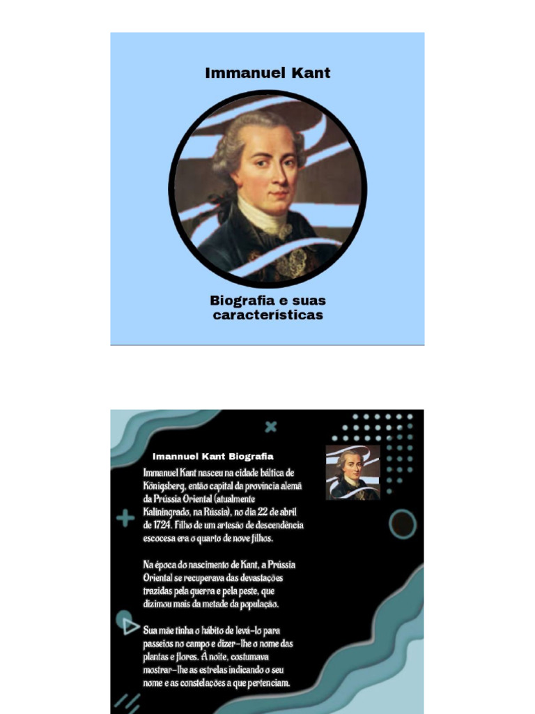 Immanuel Kant o filósofo | PDF