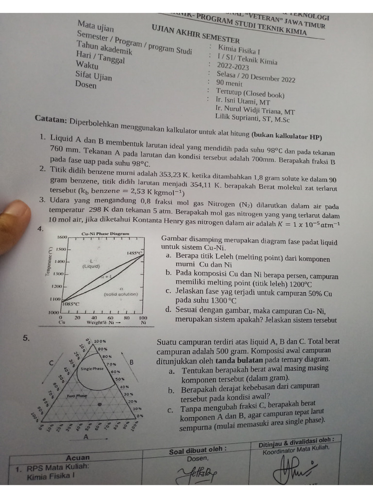 Soal Uas Kf 2022 | PDF