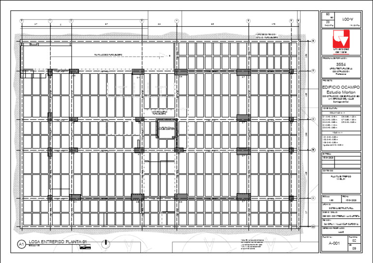 Plano de Losa de Entrepiso 01 | PDF