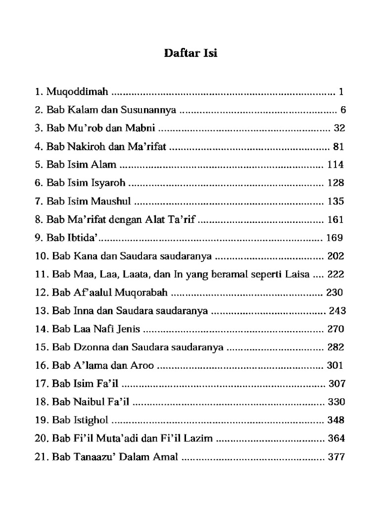 Pengantar Memahami Alfiyah Ibnu Malik Juz 1 | PDF
